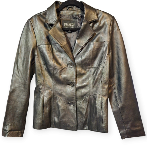 Wilsons Leather | Jackets & Coats | Wilson Leather Pelle Studio Black ...